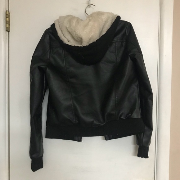 Hot Topic | Jackets & Coats | Hot Topic Cute Warm Leather Jacket Size S ...